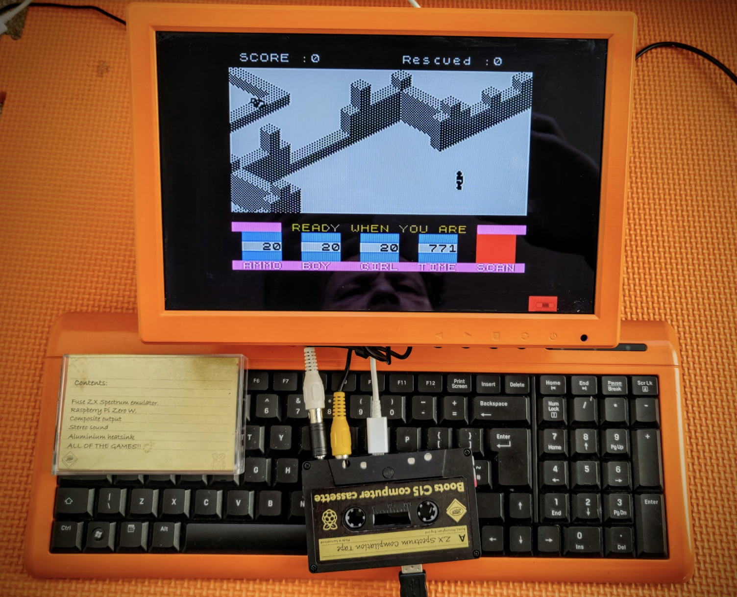 ZX Spectrum Raspberry Pi Cassette — Raspberry Pi Official Magazine