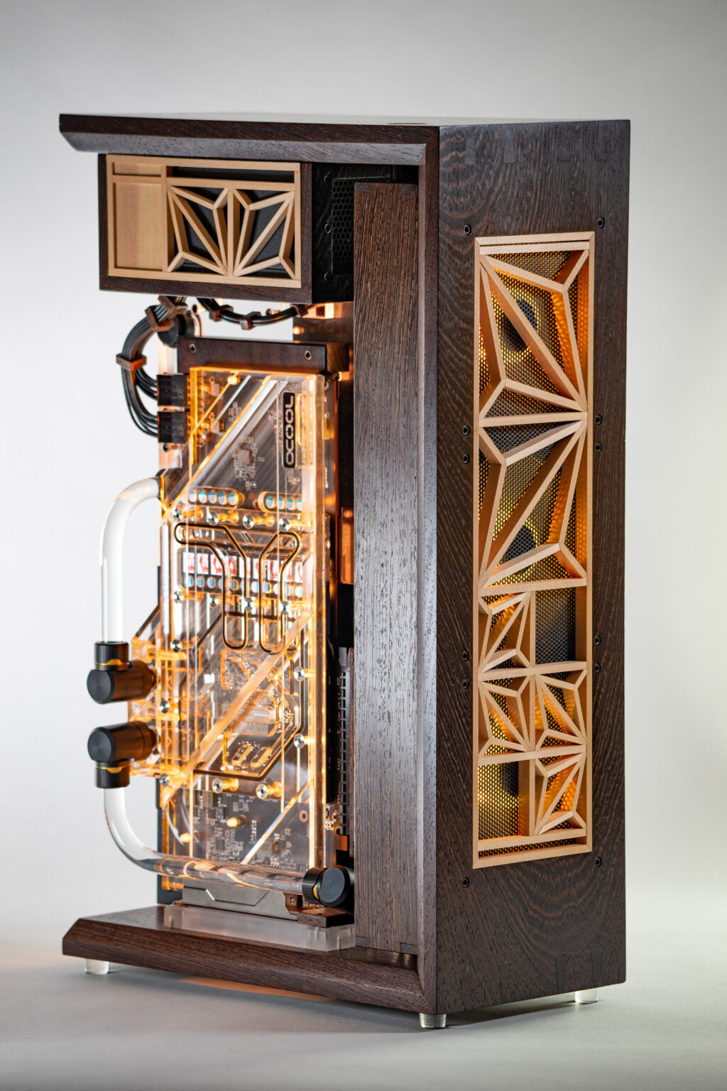 Custom Japanese Kumiko woodworking PC - Raspberry Pi