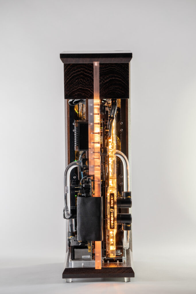 Custom Japanese Kumiko woodworking PC - Raspberry Pi