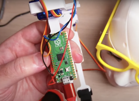 Hackable Raspberry Pi Pico cyber glasses - Raspberry Pi