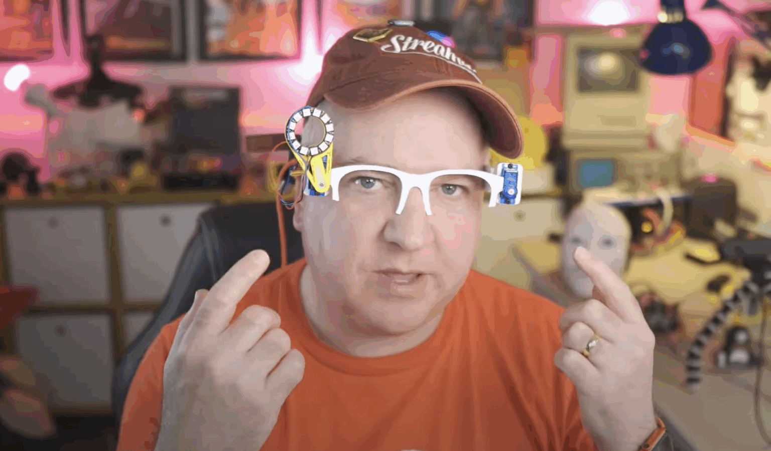 Hackable Raspberry Pi Pico cyber glasses - Raspberry Pi