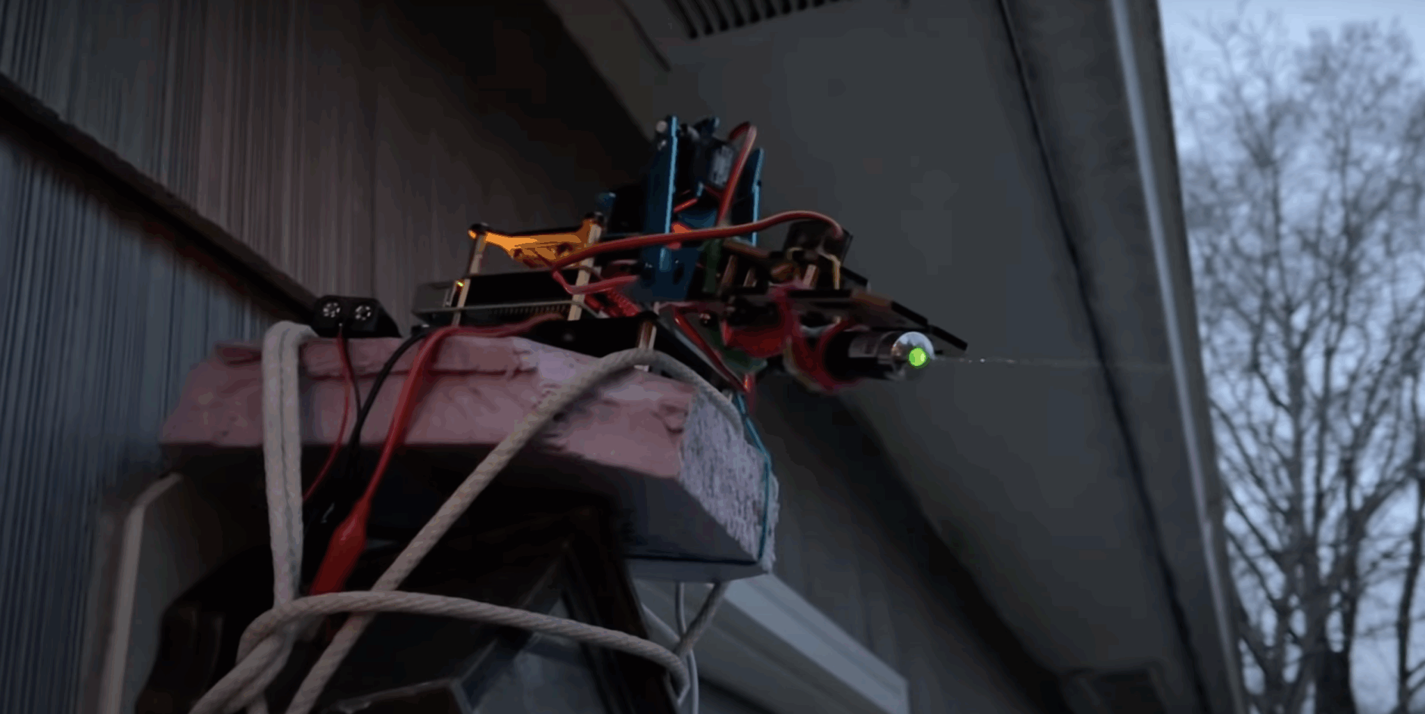 Laser-guided dog poop spotter - Raspberry Pi