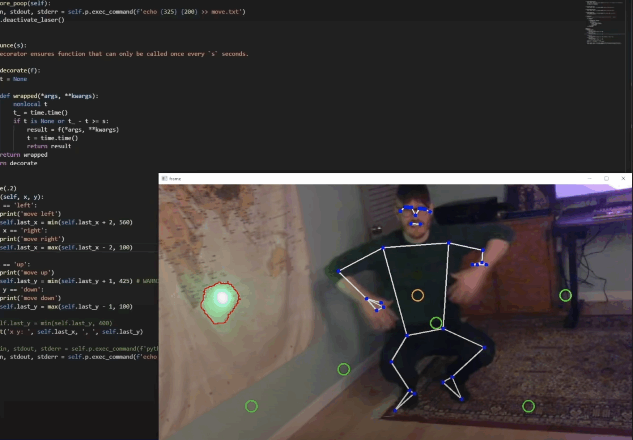 Laser-guided dog poop spotter - Raspberry Pi