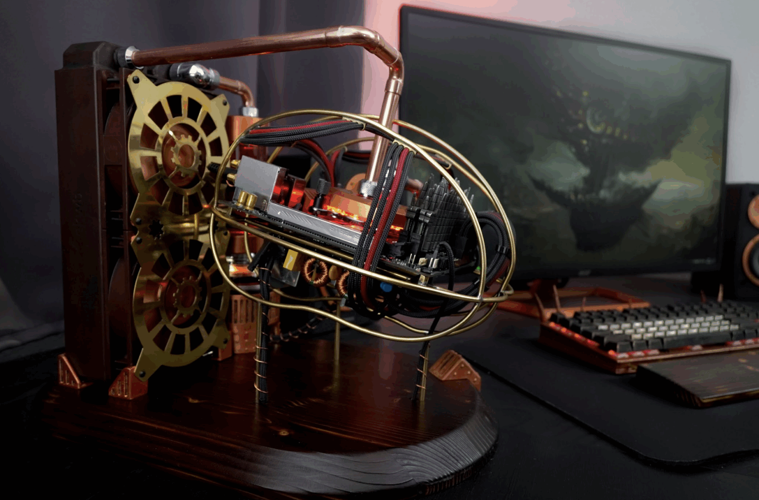 'Posthuman' custom steampunk PC | Custom PC #227 - Raspberry Pi