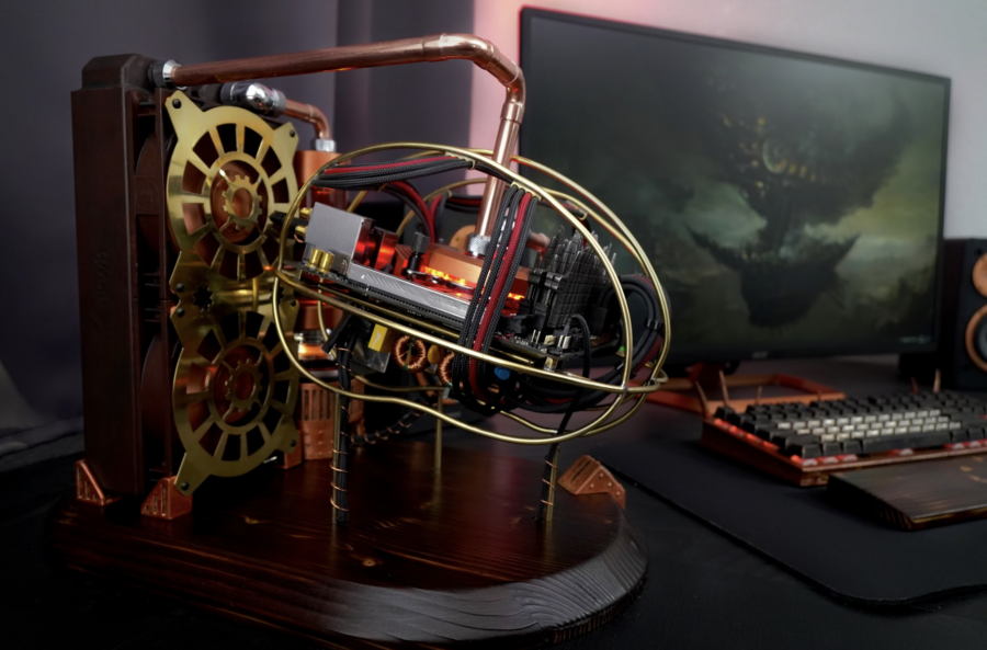 'Posthuman' custom steampunk PC | Custom PC #227 - Raspberry Pi