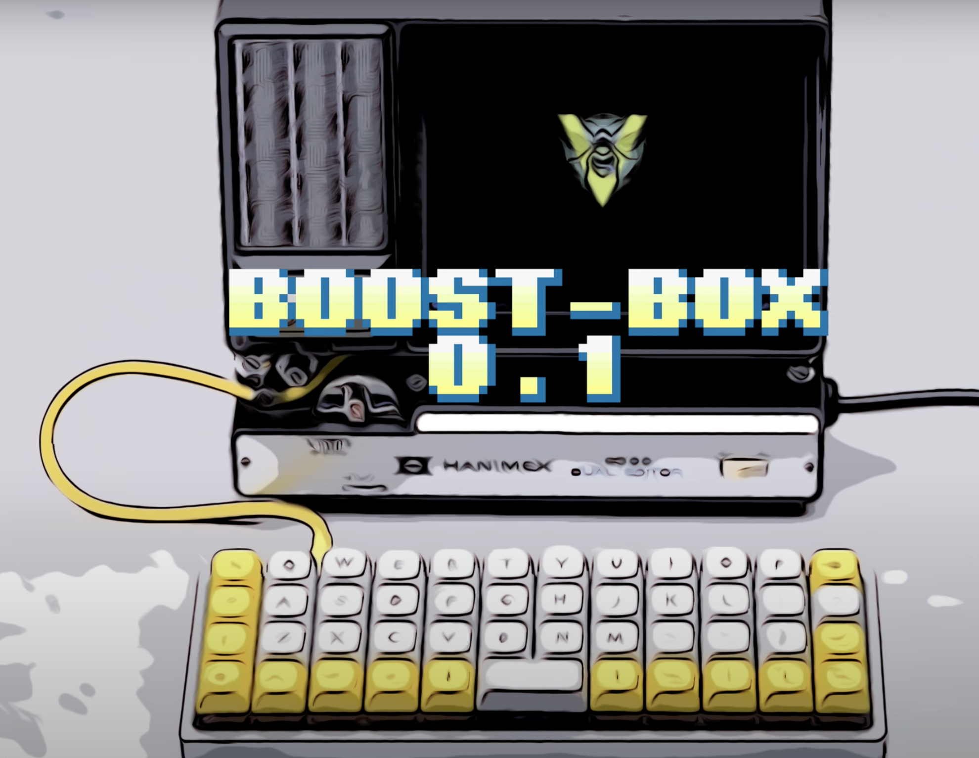 Boost-Box 0.1: a retrofit Super 8 YouTube viewing terminal - Raspberry Pi