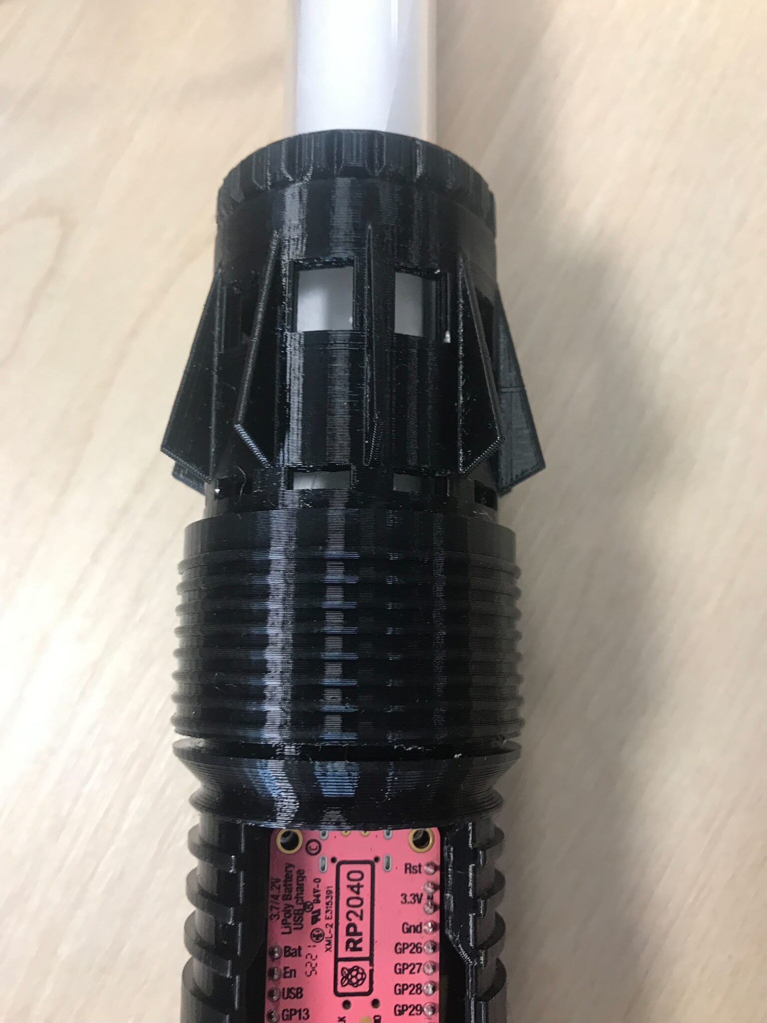 New Toby made us RP2040 lightsabers for SiliCon - Raspberry Pi