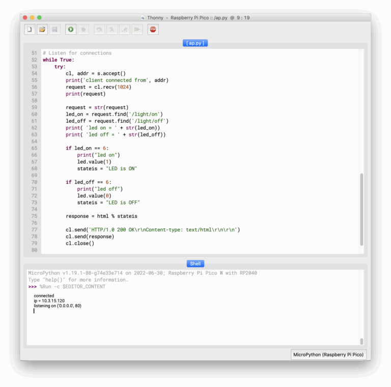 How To Run A Webserver On Raspberry Pi Pico W Raspberry Pi