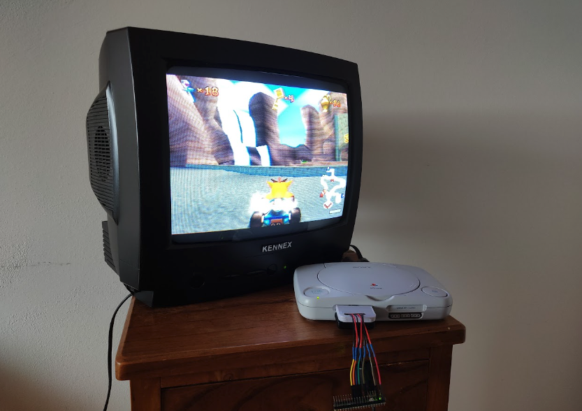 Pico PlayStation MemCard | The MagPi #120 - Raspberry Pi