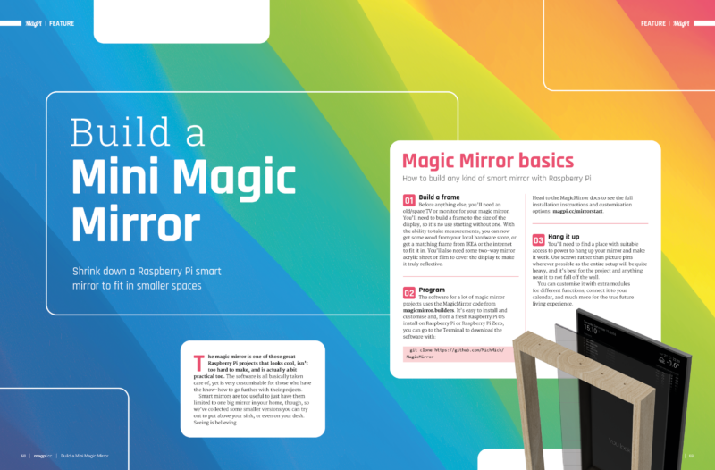 Pico W retro gaming special in The MagPi magazine issue #122 — Raspberry Pi Official Magazine