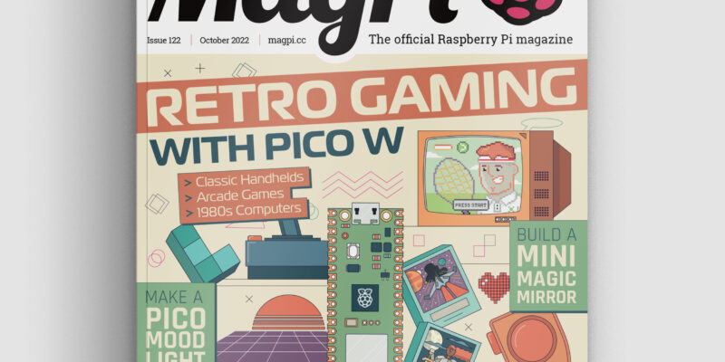 Pico W retro gaming special in The MagPi magazine issue #122 ...