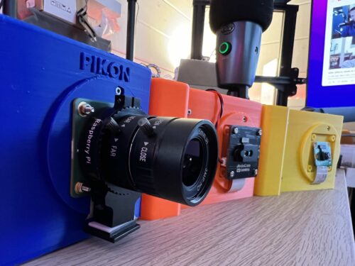 3D-printed PIKON camera - Raspberry Pi