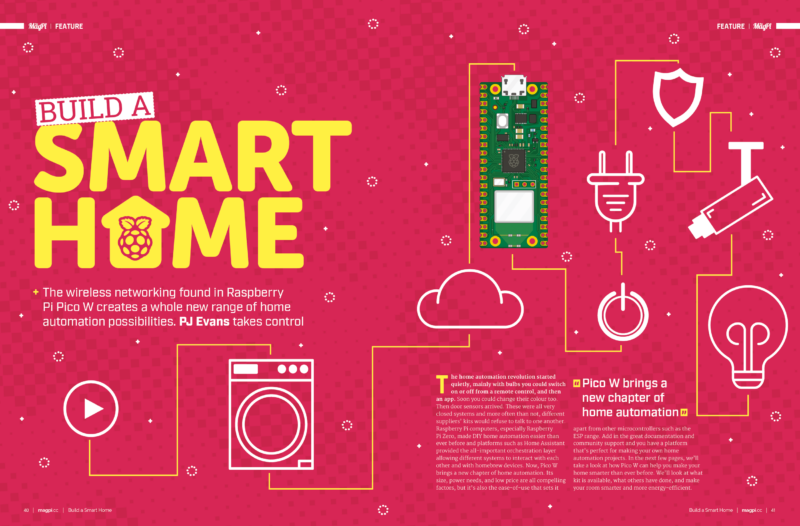 Build a Raspberry Pi Pico smart home with The MagPi magazine #123 ...