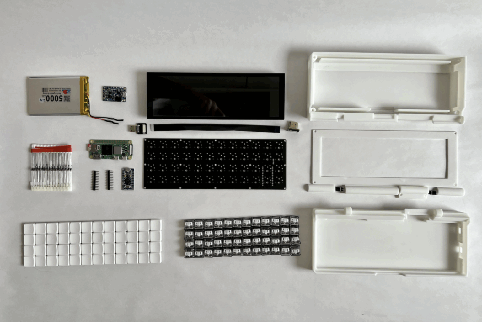 Raspberry Pi + Game Boy pieces + mechanical keyboard = cool ...