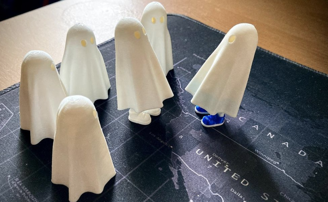 Simple 3D-printed Halloween decorations - Raspberry Pi
