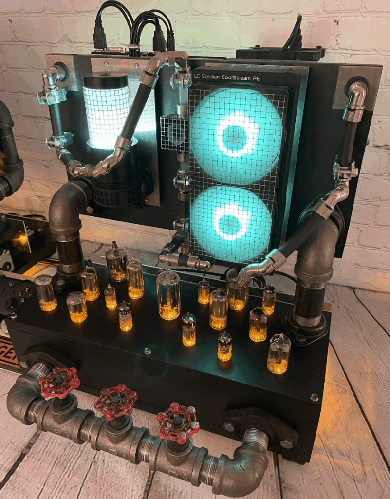 'Hydropower': a retro-industrial PC | Custom PC #232 - Raspberry Pi