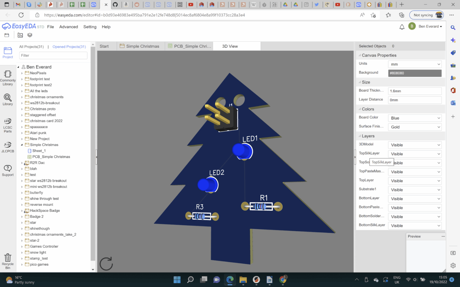 Design a Christmas tree-shaped PCB | HackSpace #61 - Raspberry Pi