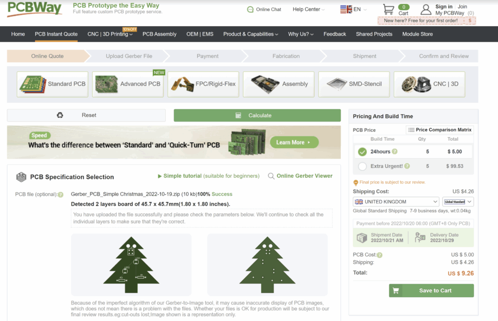 Design a Christmas tree-shaped PCB | HackSpace #61 - Raspberry Pi