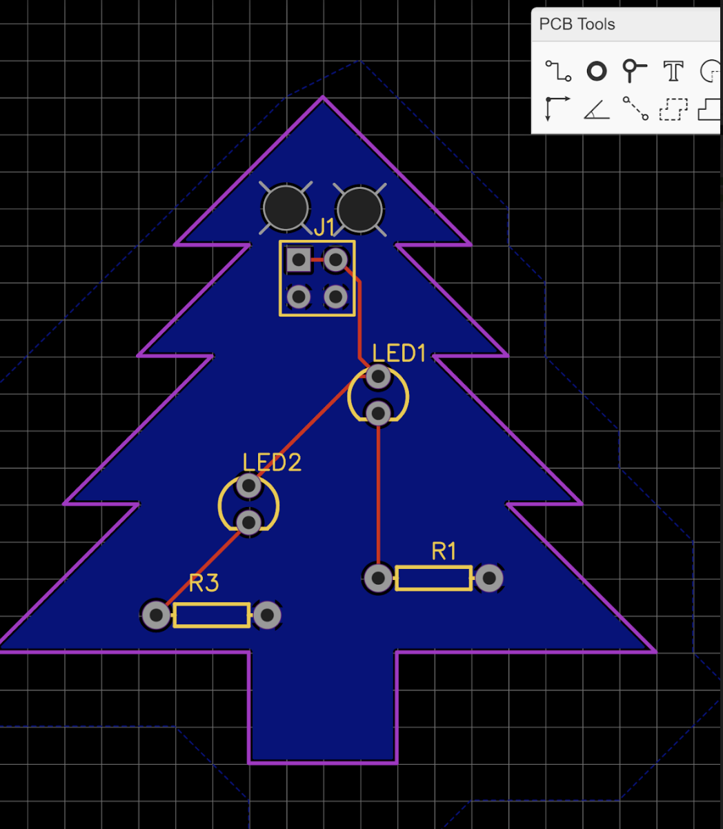 Design a Christmas tree-shaped PCB | HackSpace #61 - Raspberry Pi