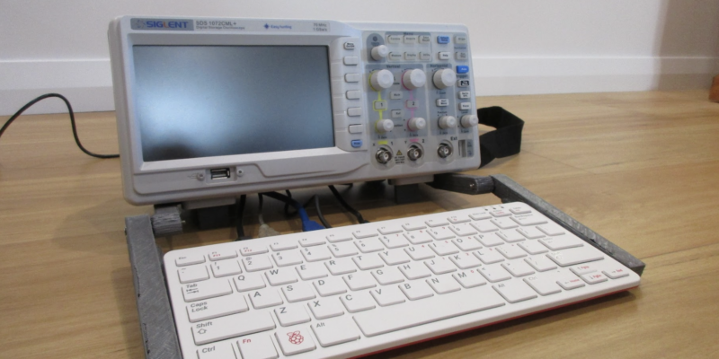 Oscilloscope cyberdeck — Raspberry Pi Official Magazine