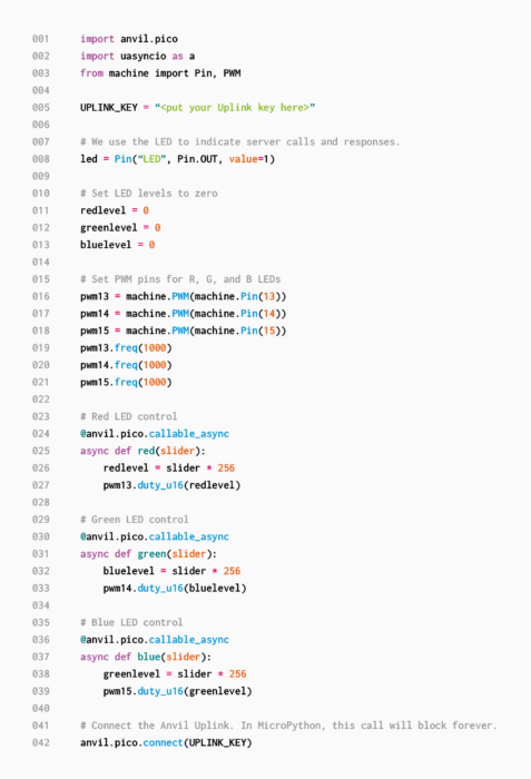 Pico W IoT with Anvil: Mood lamp | HackSpace #62 - Raspberry Pi