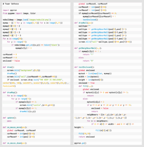 Tower defence wall building in Python | Wireframe #70 - Raspberry Pi