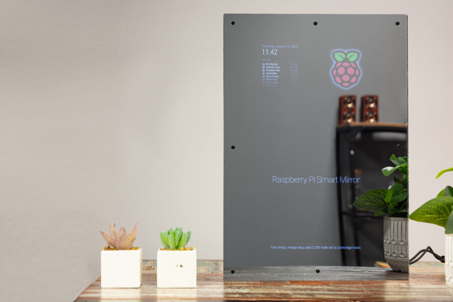 How to build a super-slim smart mirror - Raspberry Pi