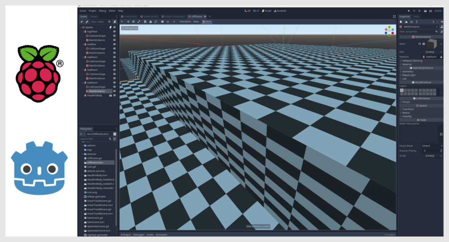 Mice explore virtual worlds with a Raspberry Pi-powered VR headset ...
