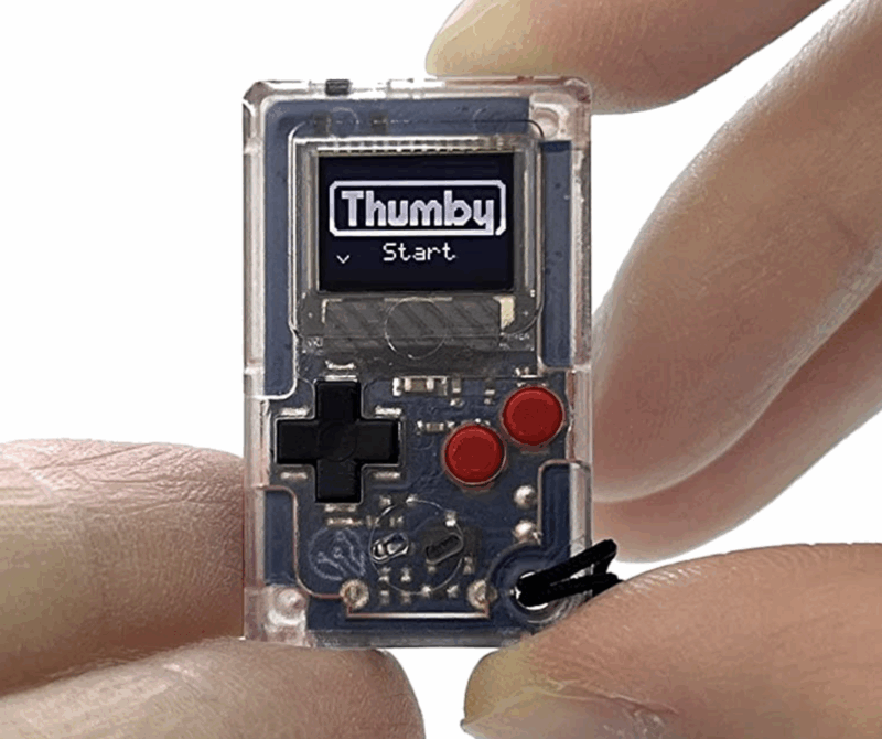 Watch telly on a one-inch screen with this teeny RP2040-powered TV ...