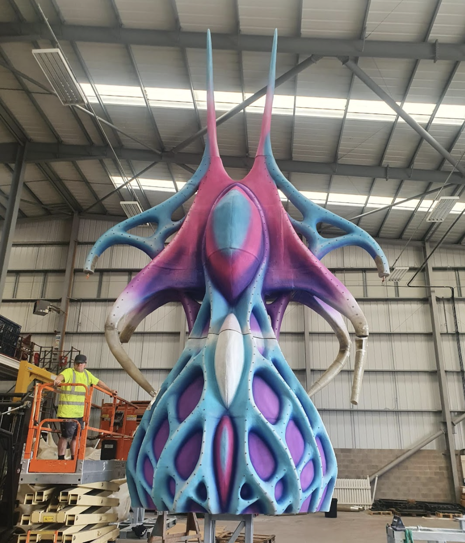 Odyssey Lights at Blackpool Illuminations - Raspberry Pi