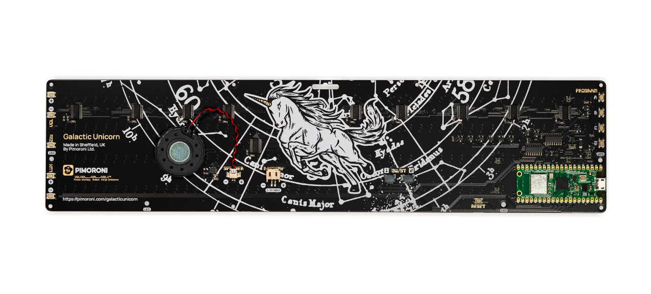 Galactic Unicorn (Pico W Aboard) review — Raspberry Pi Official Magazine