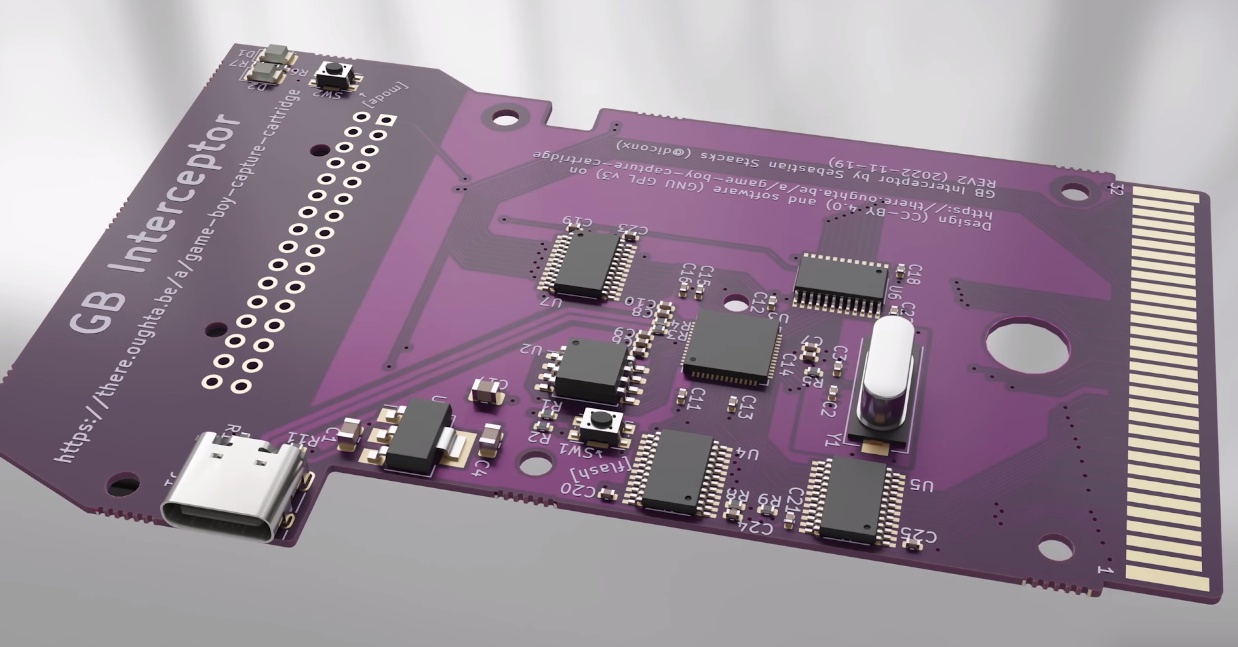 Raspberry Pi Pico Game Boy Interceptor | The MagPi #128 - Raspberry Pi