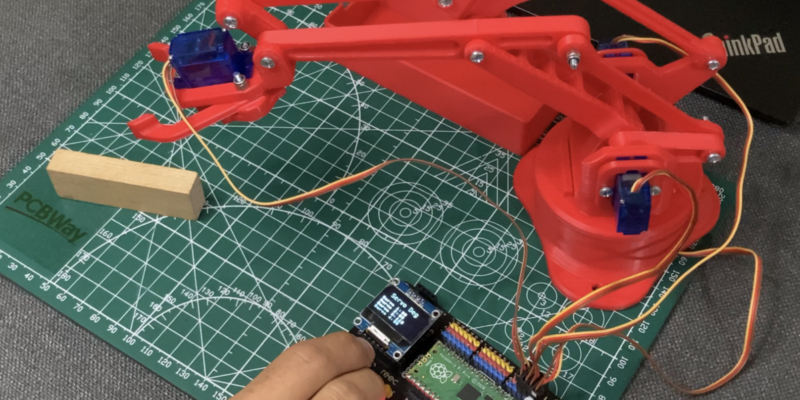 Proto Shield with Robot Arm and Snake Game — Raspberry Pi Official Magazine