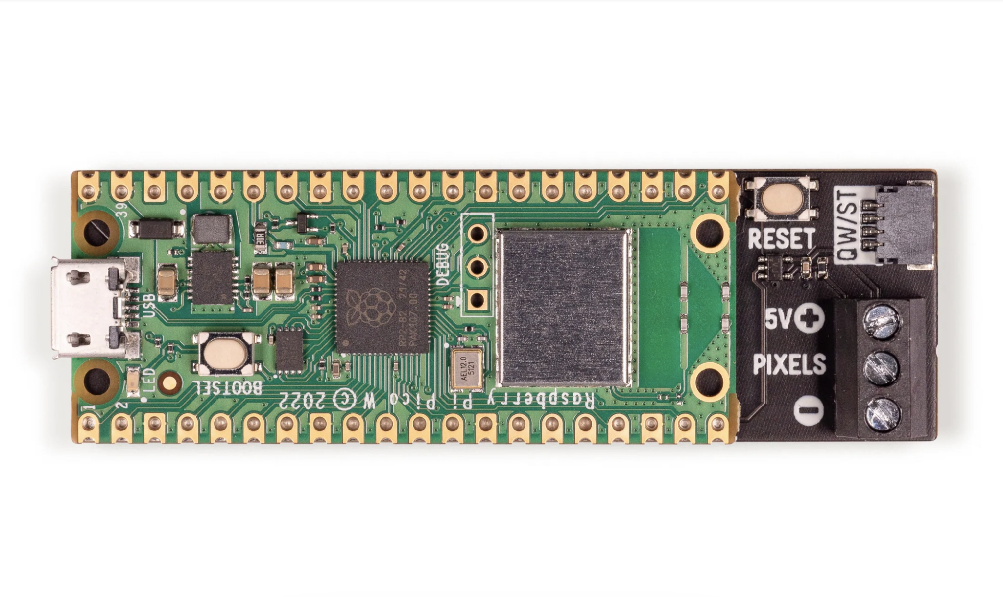 Plasma Stick 2040 W (Pico W Aboard) — Raspberry Pi Official Magazine