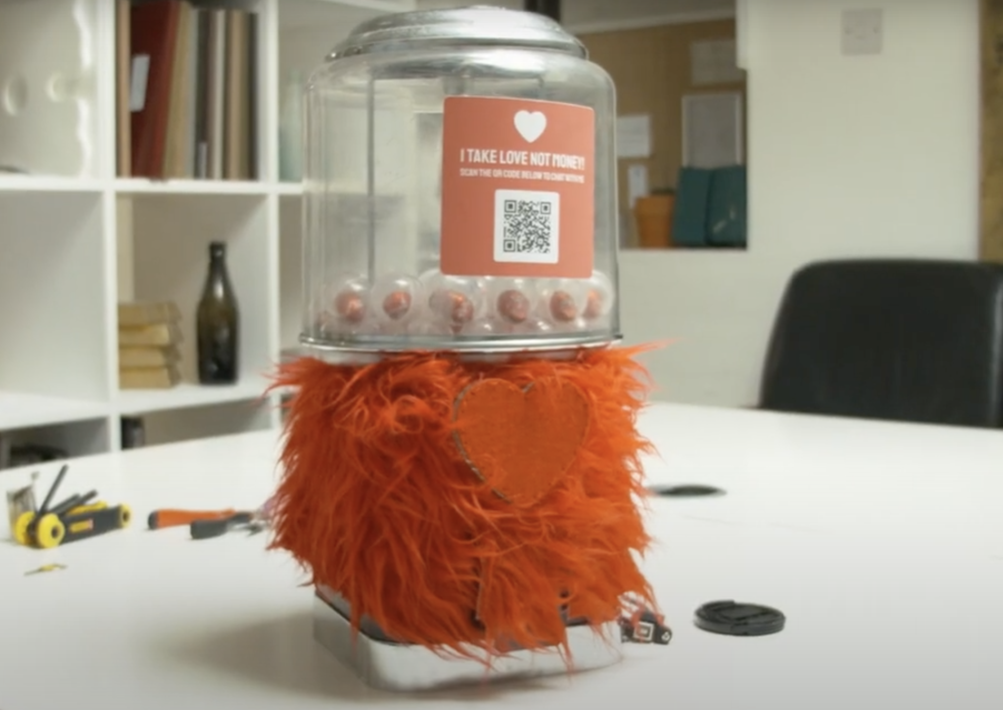 Compliment-activated gumball machine - Raspberry Pi