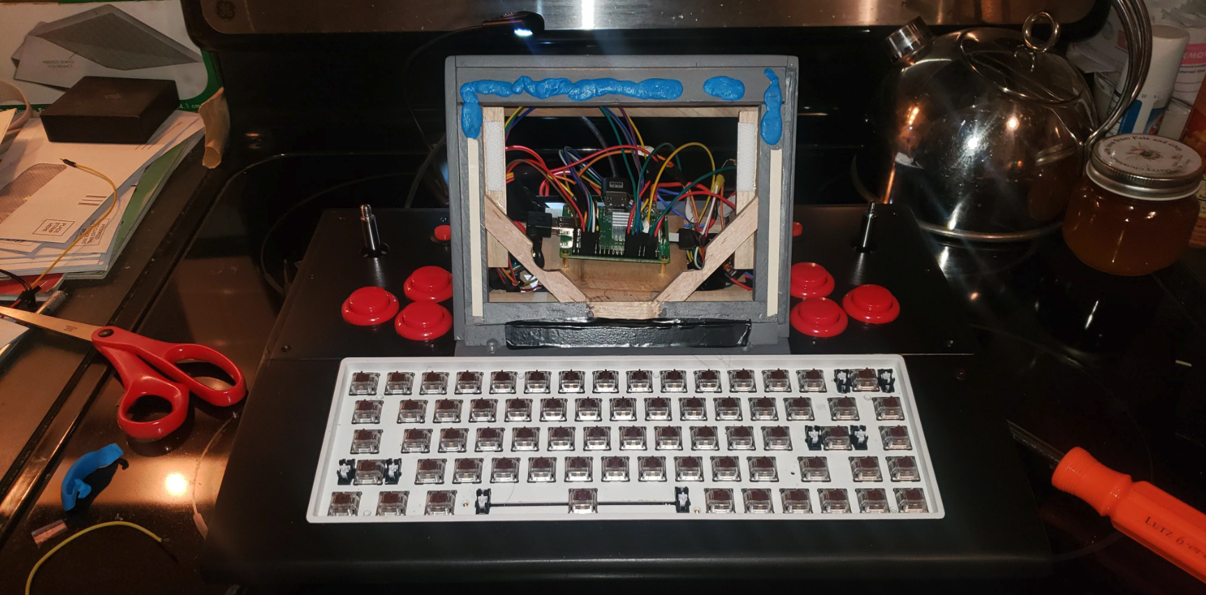Portable Commodore gaming station - Raspberry Pi