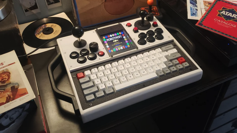 Portable Commodore gaming station - Raspberry Pi