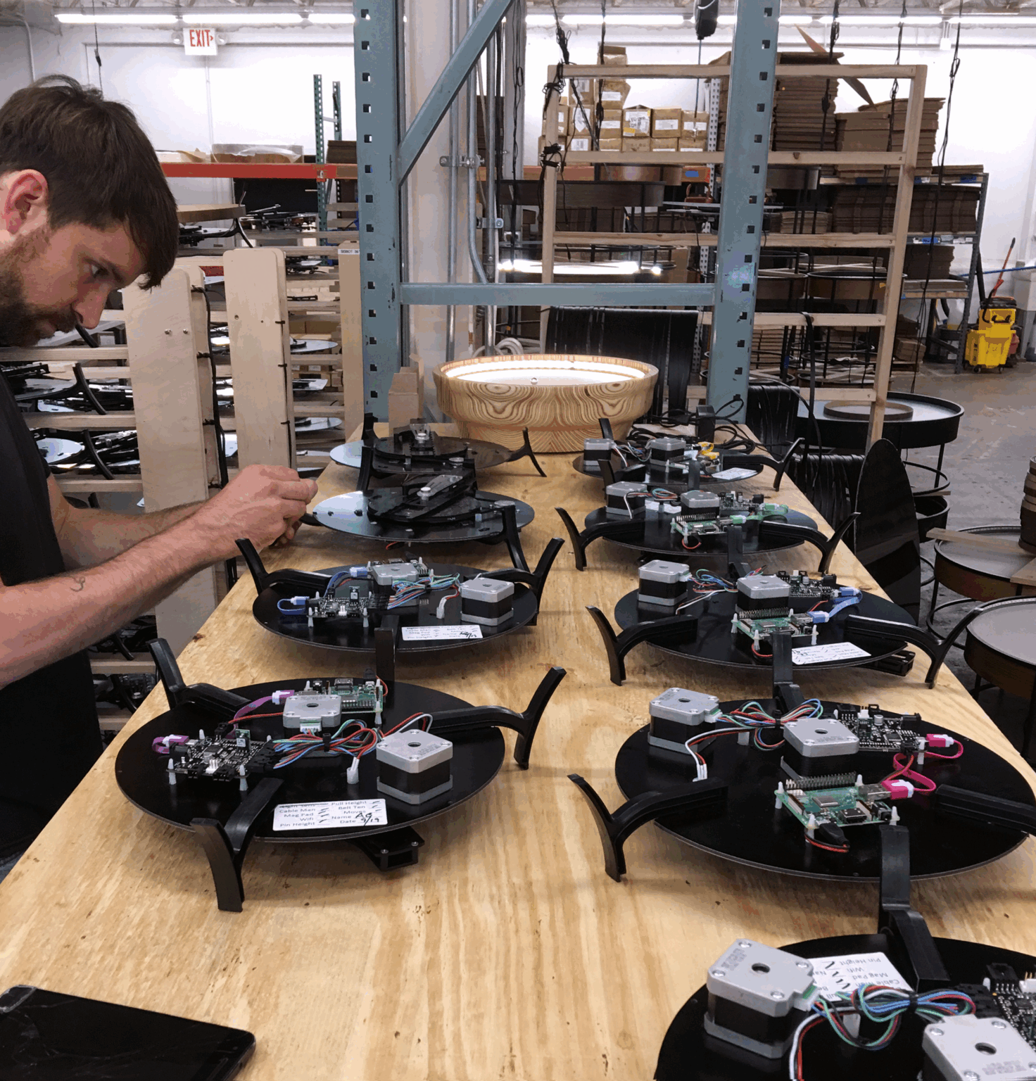 Creating mesmerising kinetic art furniture with Sisyphus - Raspberry Pi