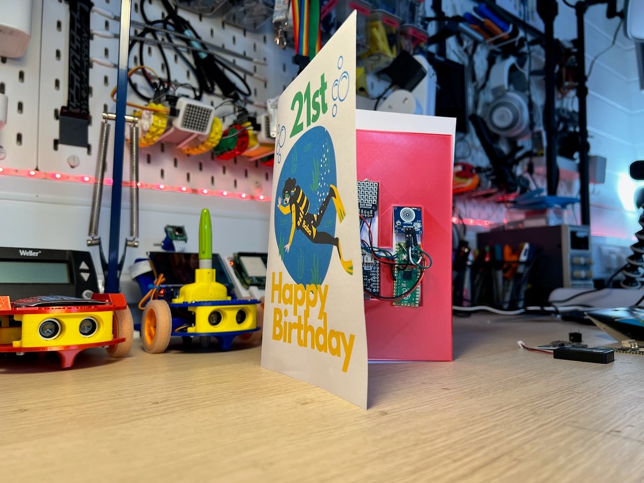 Is this the world's first Raspberry Pi Pico birthday card? - Raspberry Pi