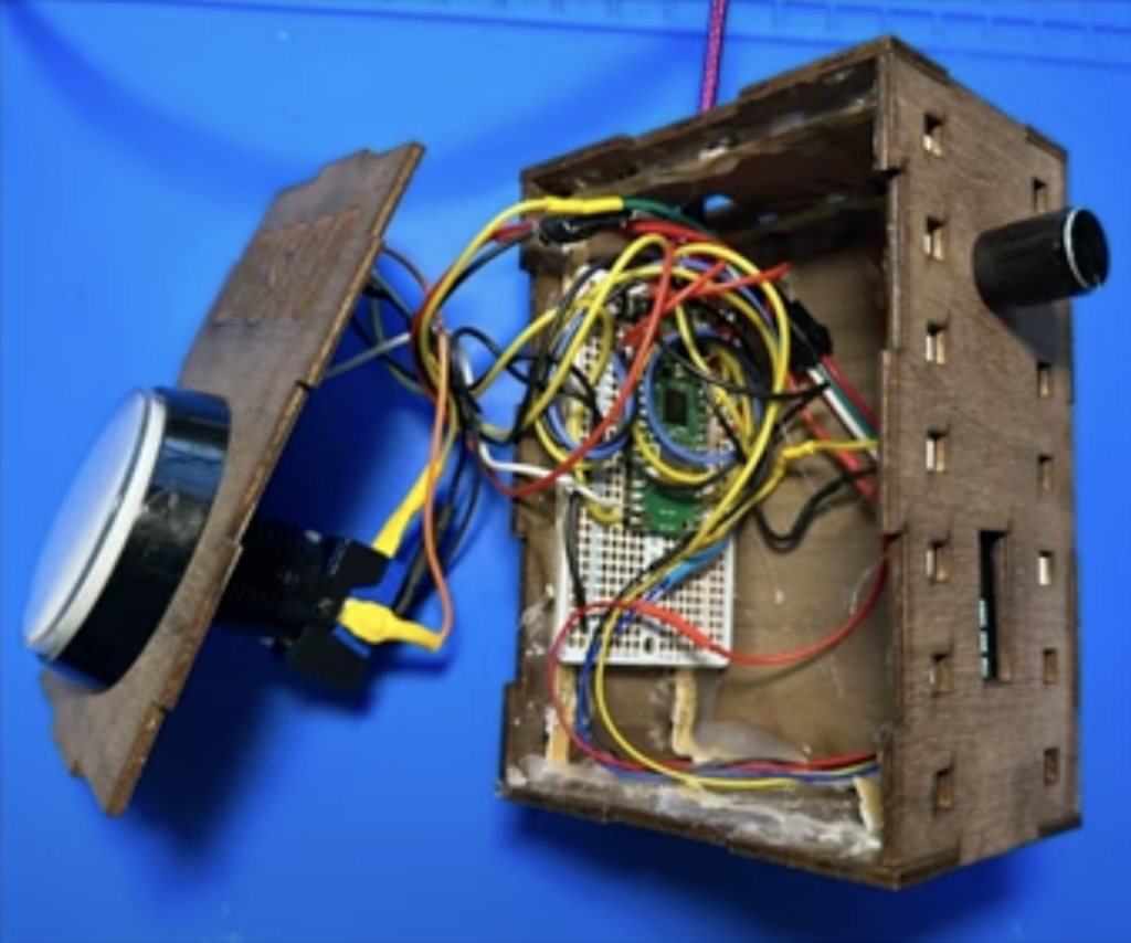 Disco button makes any room funner - Raspberry Pi