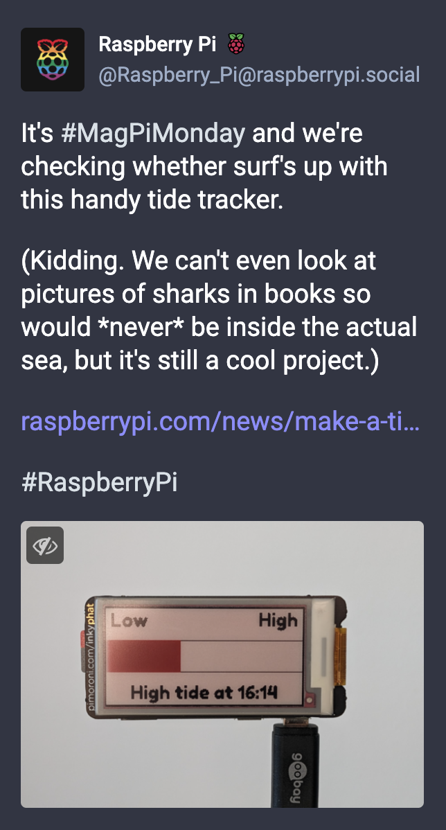 Let's all celebrate #MagPiMonday - Raspberry Pi