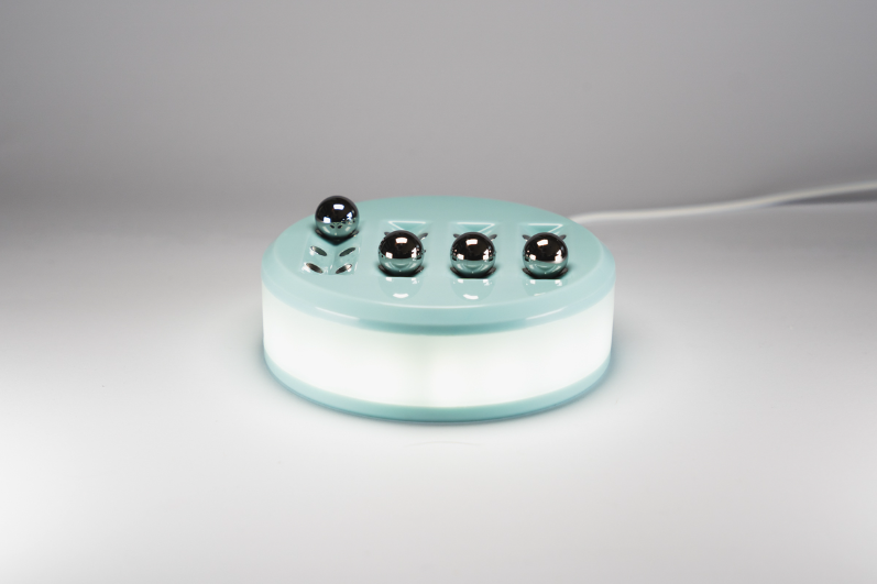 Desktop steel marbles mood lamp - Raspberry Pi