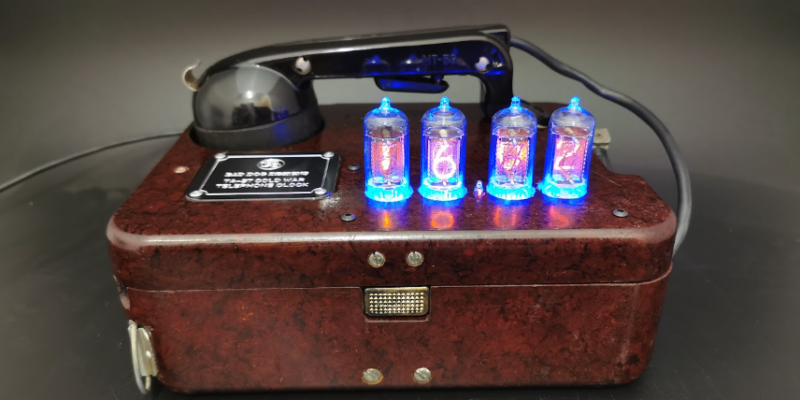 Cold War phone Nixie clock — Raspberry Pi Official Magazine