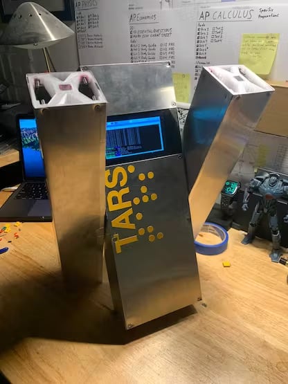 Go interstellar and build your own replica TARS robot - Raspberry Pi