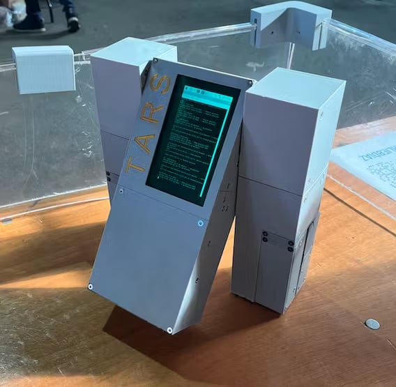 Go interstellar and build your own replica TARS robot - Raspberry Pi