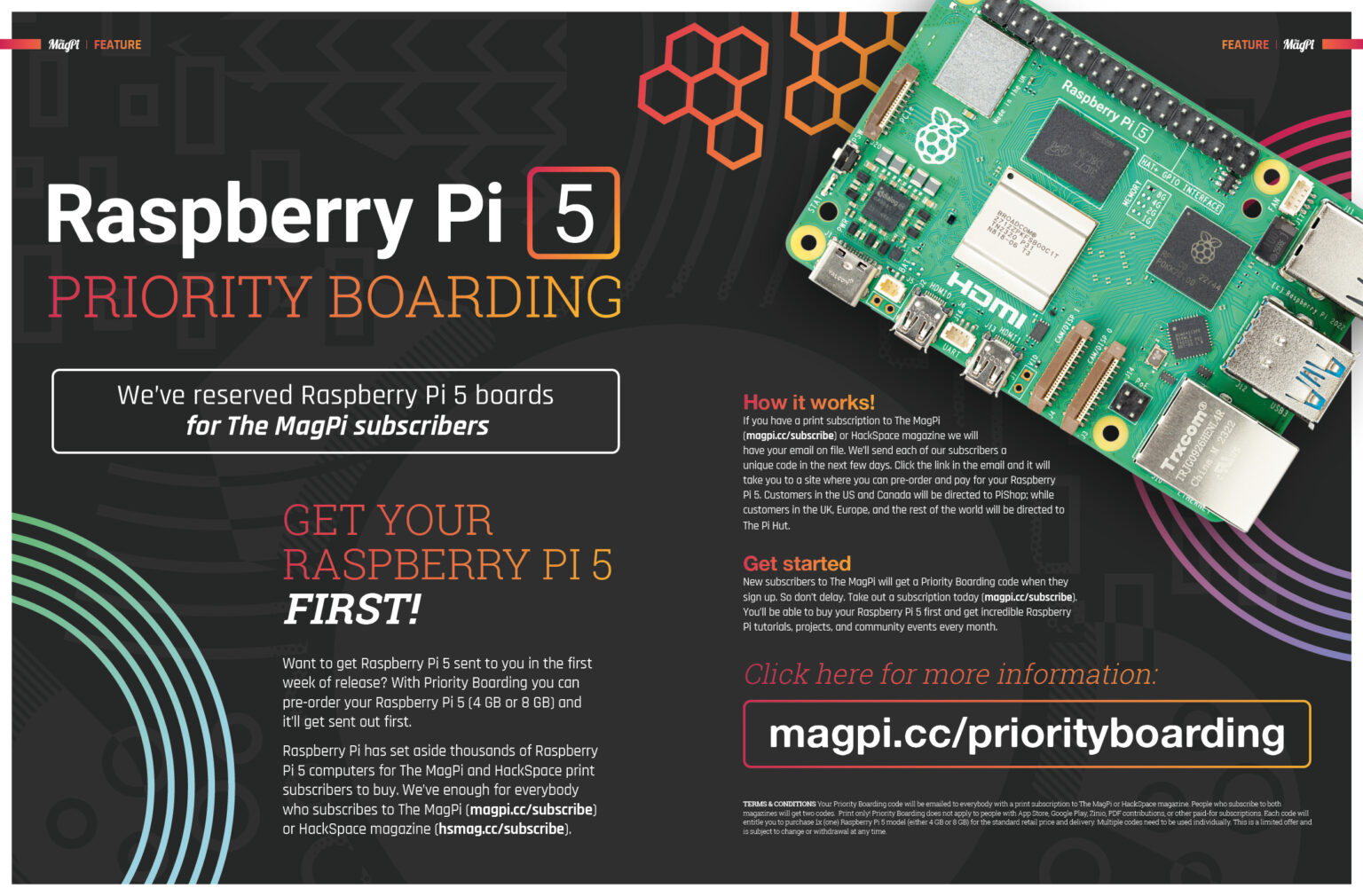 Raspberry Pi 5 in The MagPi magazine issue 134 — Raspberry Pi Official Magazine