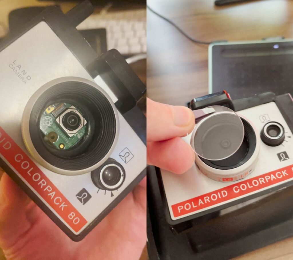 Globetrotting Polaroid camera magically fills Grandma's photo frame - Raspberry Pi