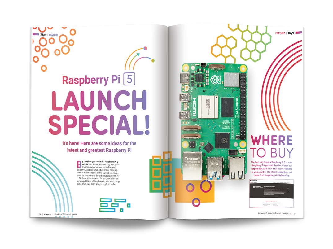 Raspberry Pi 5 launch special! The MagPi magazine #135 — Raspberry Pi ...