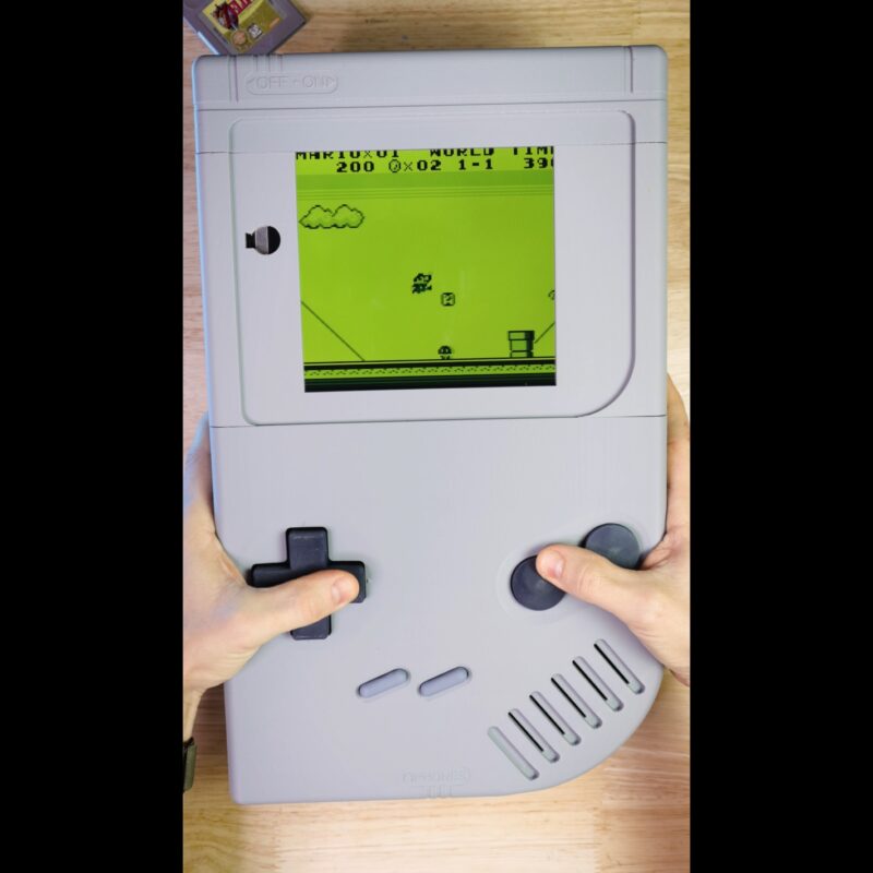 Game Boy for giants - Raspberry Pi