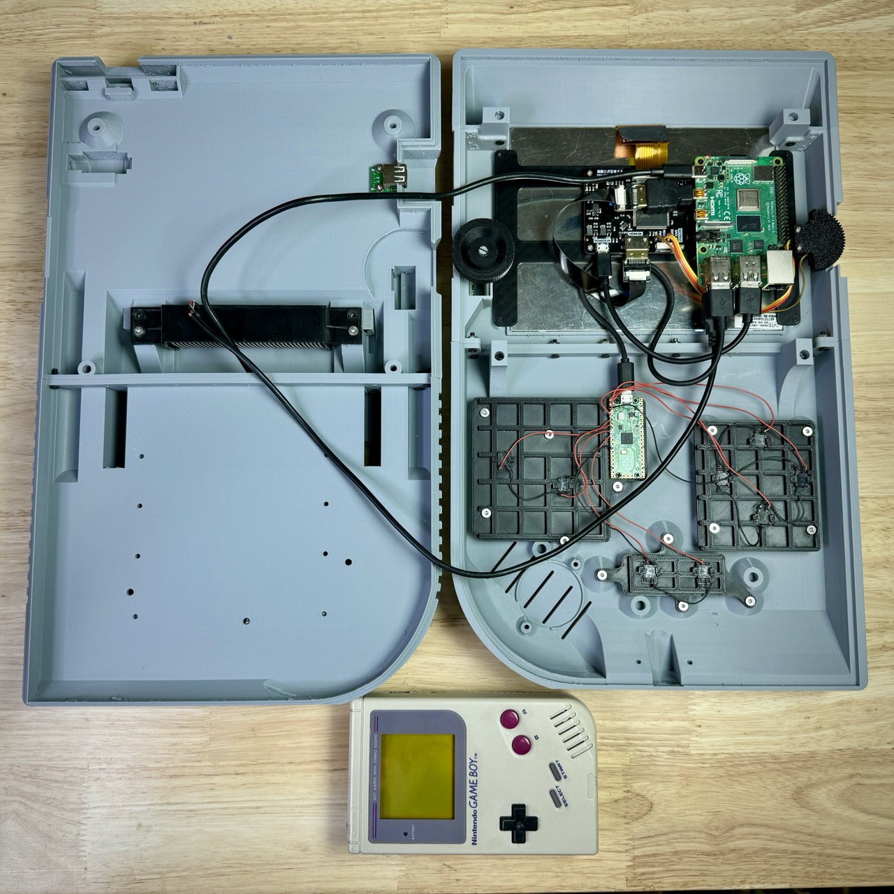 Game Boy for giants - Raspberry Pi